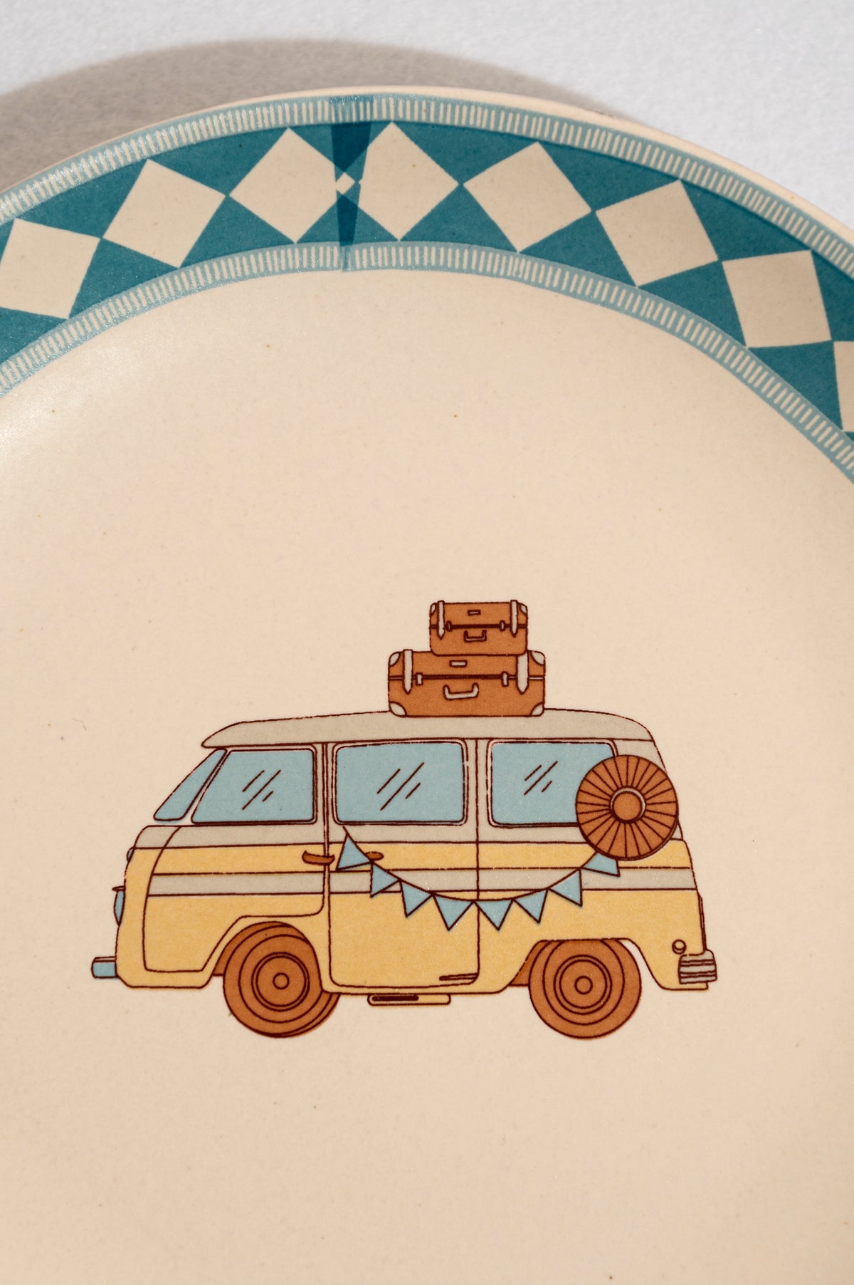 Azure Van Quarter Plate | Rangbagh
