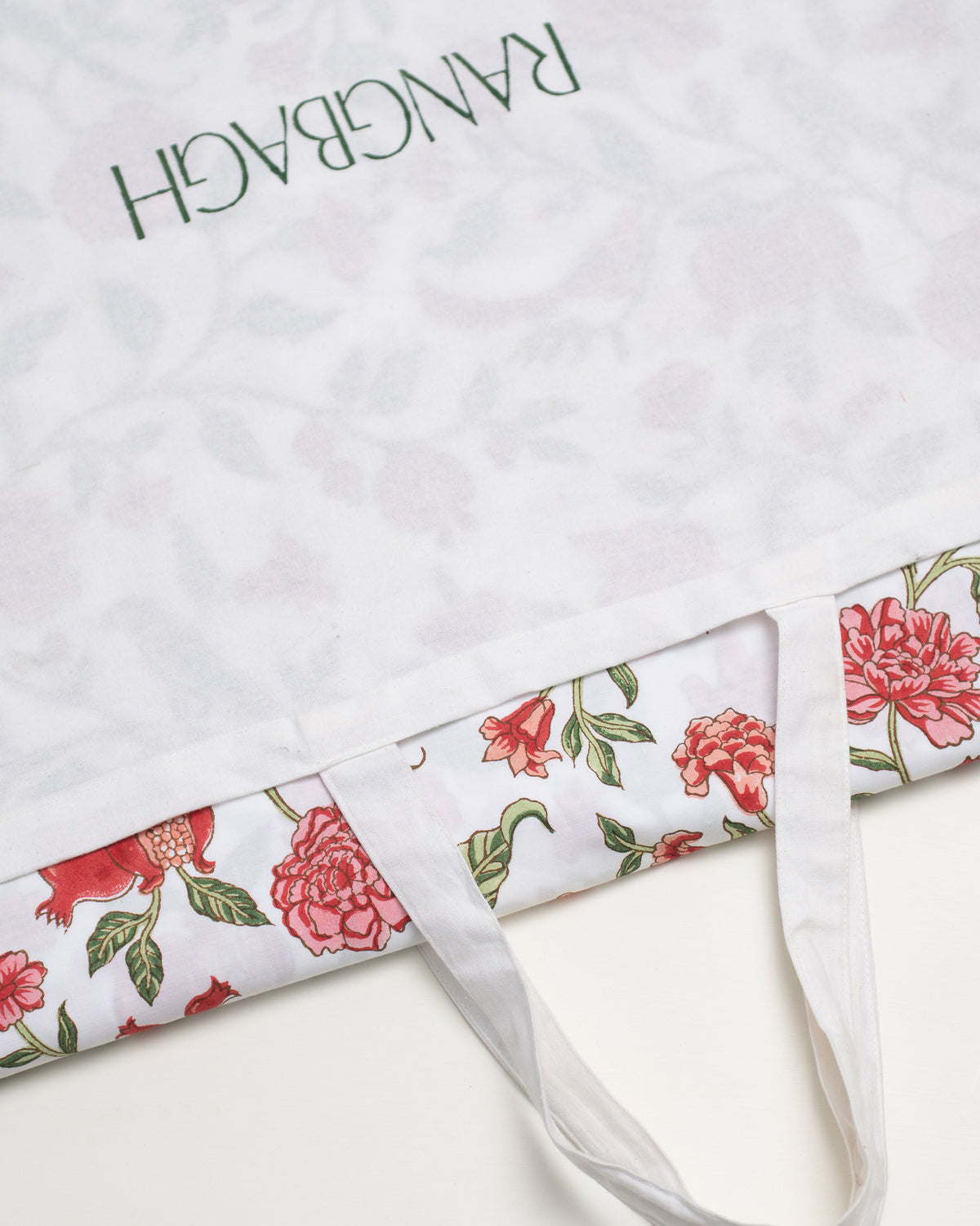 Pink Jaal Bedsheet | Rangbagh