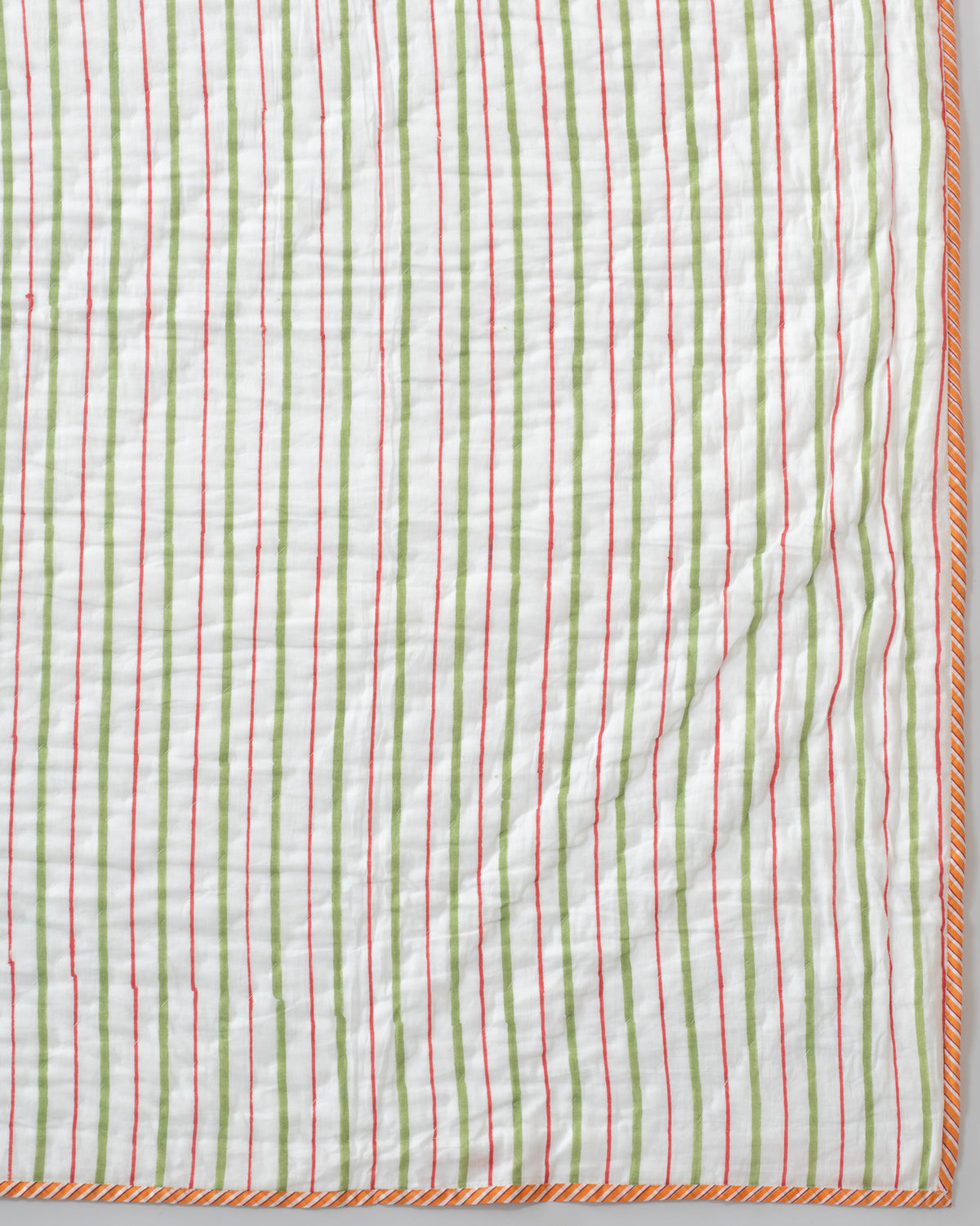 Orange Jaal Quilt | Rangbagh