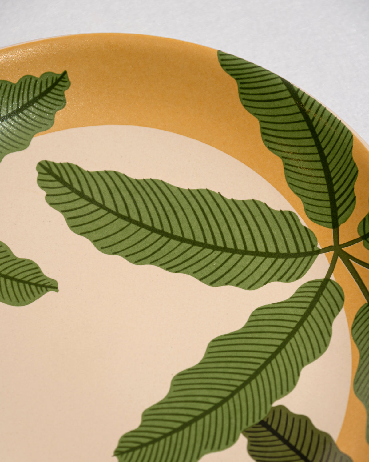 Daun Pisang Sunshine Dinner Plate | Rangbagh