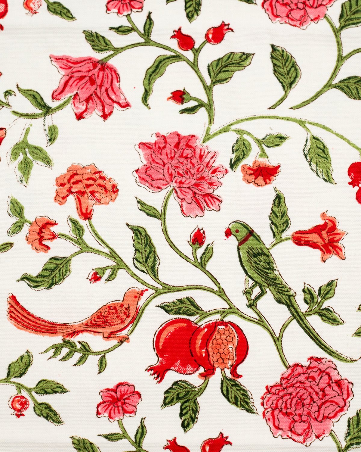 Pink Jaal Table Runner | Rangbagh