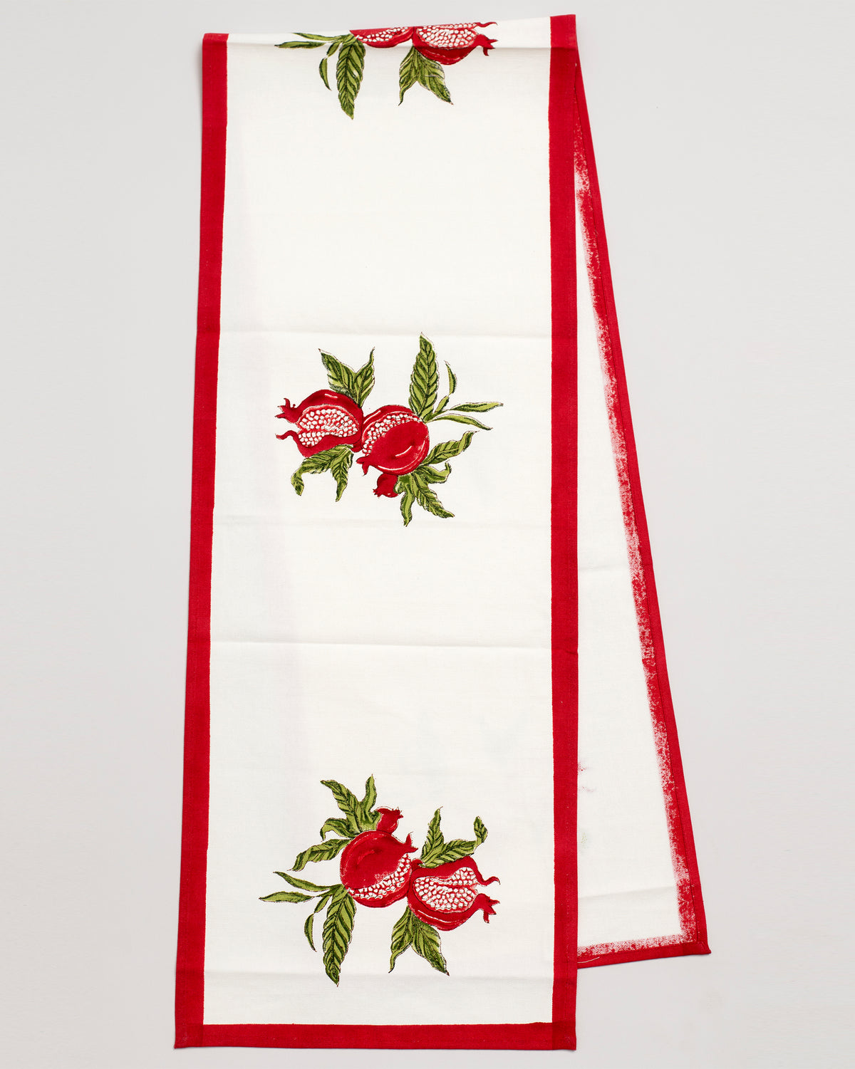 Pomegranate Table Runner | Rangbagh
