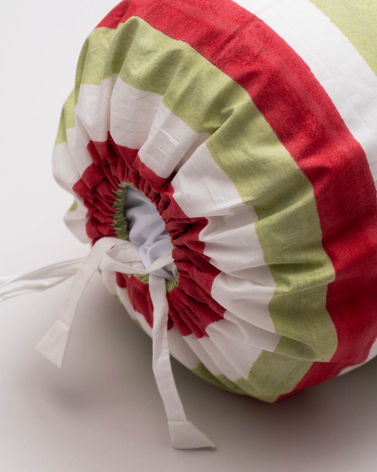 Bageecha Stripes Bolster Cover | Rangbagh